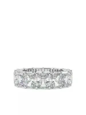 TILLA 14k White Gold Diamond Eternity Ring