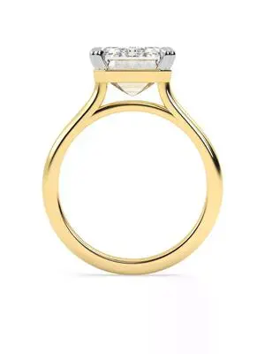 TILLA 14k Yellow Lab-grown Diamond Solitaire Ring - Gold