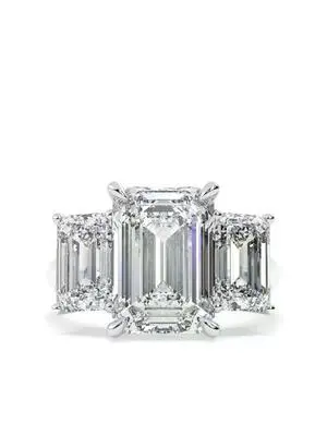 TILLA 14k White Gold Lab-grown Diamond Ring - Silver