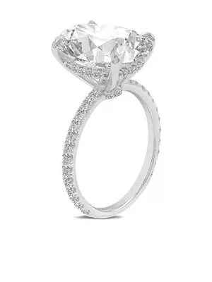 TILLA 14k White Gold Lab-grown Diamond Ring - Silver