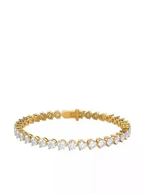 TILLA 14k Yellow Lab-grown Diamond Tennis Bracelet - Gold