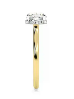 TILLA 14k Yellow Lab-grown Diamond Solitaire Ring