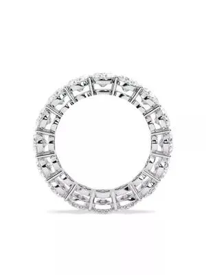 TILLA 14k White Gold Diamond Eternity Ring
