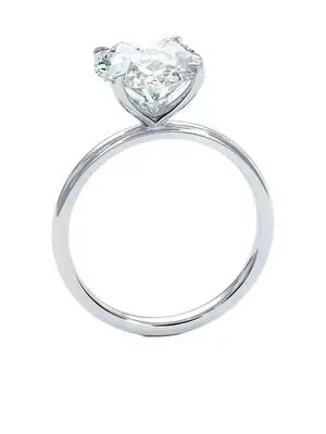 TILLA 14k White Gold Lab-grown Diamond Ring - Silver