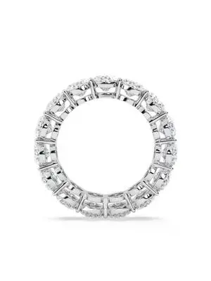 TILLA 14k White Gold 7.5ct Diamond Band Ring