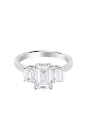 TILLA 14k White Gold Diamond Ring - Silver