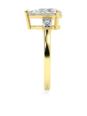 TILLA 14k Yellow Diamond Ring - Gold