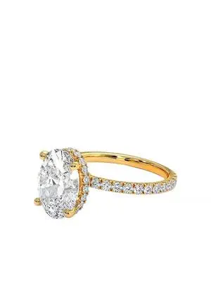 TILLA 14k Yellow Diamond Eternity Ring