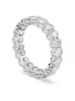 TILLA 14k White Gold 3.15 Carat Diamond Eternity Ring
