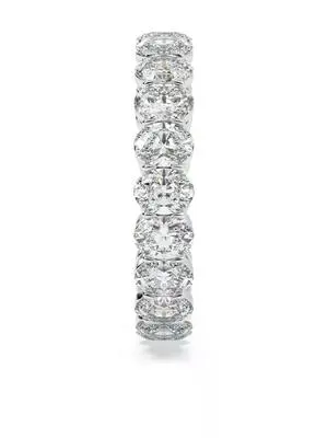 TILLA 14k White Gold 3.15 Carat Diamond Eternity Ring