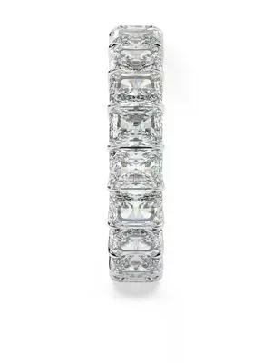 TILLA 14k White Gold Diamond Wedding Band Ring