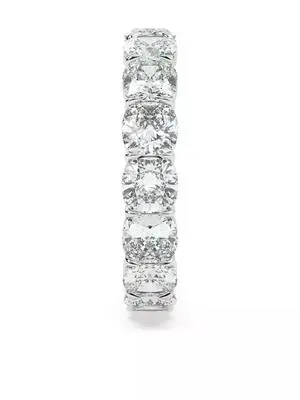 TILLA 14k White Gold Eternity Ring - Silver