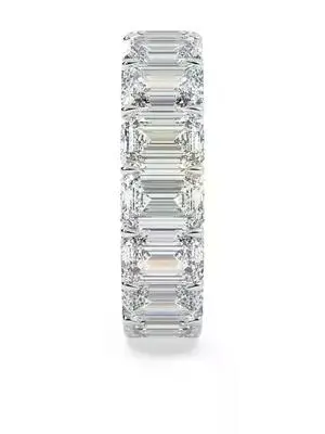 TILLA 14k White Gold Lab Grown Diamond Band Ring