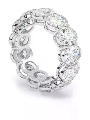 TILLA 14k White Gold 9.75 Ct. Diamond Eternity Ring