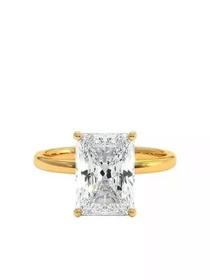 TILLA 14k Yellow Diamond Solitaire Ring - Gold