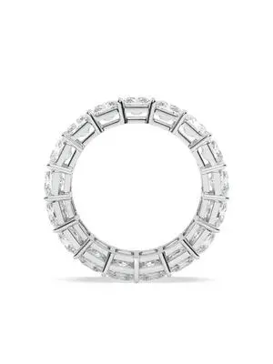TILLA 14k White Gold Diamond Eternity Ring - Silver
