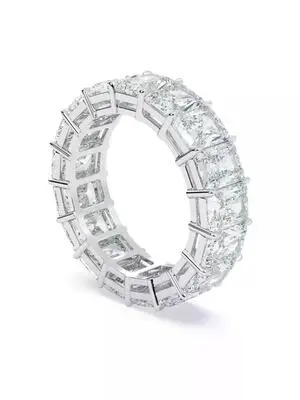 TILLA 14k White Gold Diamond Eternity Ring
