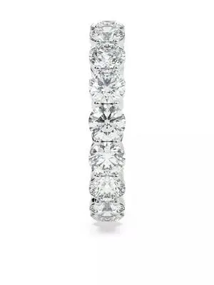 TILLA 14k White Gold Diamond Eternity Ring