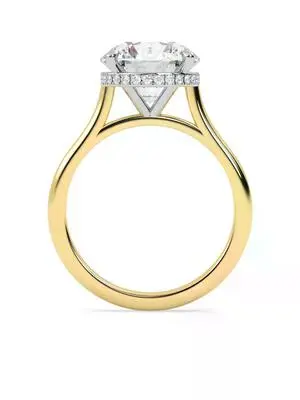 TILLA 14k Yellow 4.0 Ct Diamond Solitaire Ring - Gold