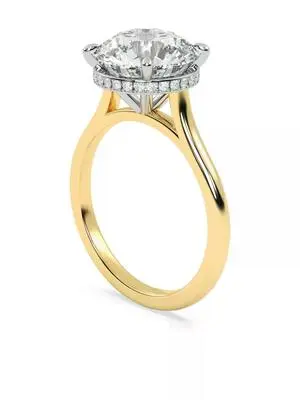 TILLA 14k Yellow 4.0 Ct Diamond Solitaire Ring