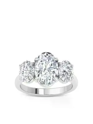 TILLA 14k White Gold Lab-grown Diamond Ring - Silver