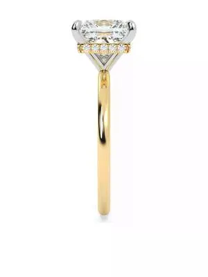 TILLA 14k Yellow Lab-grown Diamond Solitaire Ring - Gold