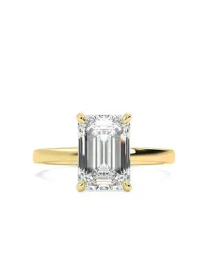 TILLA 14k Yellow Lab-grown Diamond Solitaire Ring