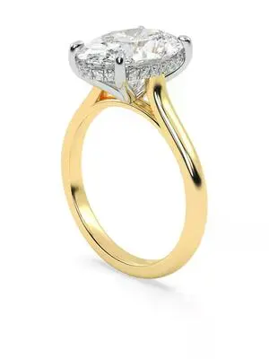 TILLA 14k Yellow 4.11 Carat Diamond Solitaire Ring