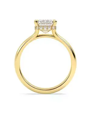 TILLA 14k Yellow Diamond Solitaire Ring - Gold
