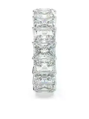 TILLA 14k White Gold Diamond Eternity Ring - Silver
