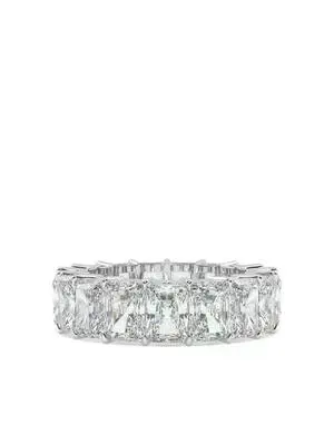 TILLA 14k White Gold Diamond Eternity Ring
