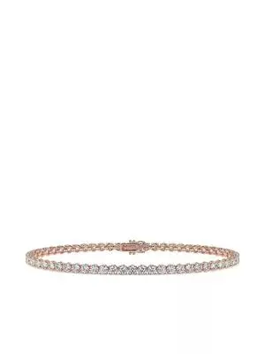 TILLA 14k Rose Lab-grown Diamond Tennis Bracelet - Gold