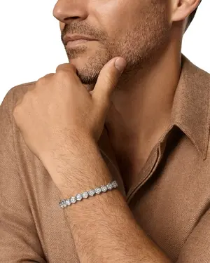 David Yurman Hex Pave Tennis Bracelet