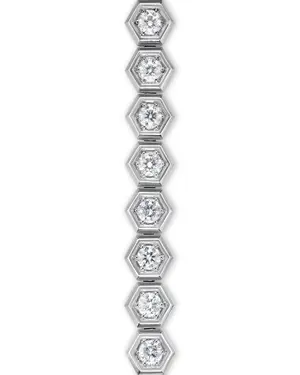 David Yurman Hex Pave Tennis Bracelet