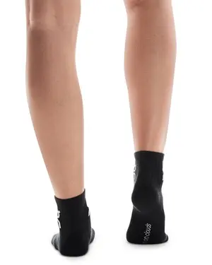 On Logo Mid Socks Pack Of 3 - Black