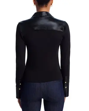 Cinq À Sept Magali Blouse - Black/black