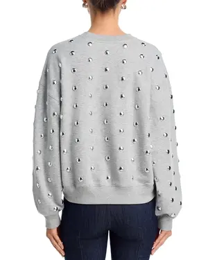 Cinq À Sept Studded Sweatshirt