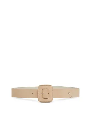 Max Mara Suede Belt - Mustard