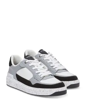 Balmain B-Court Sneakers Black/grey