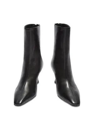 AeydĒ Elina Pointed Boots - Black