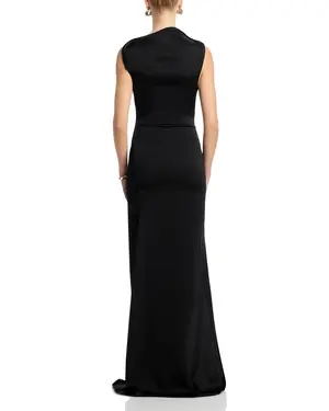 Victoria Beckham Sleeveless Draped Dress