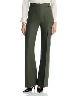 Victoria Beckham Flare Pants For Women