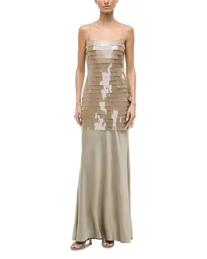 Staud Mesa Dress - Riverstone