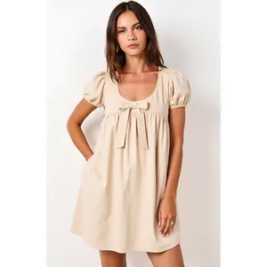 Modenaire Puff Sleeve Day Dresses