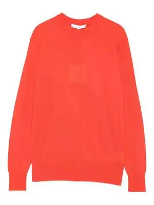 Tibi Crew-neck Panelled Sweater