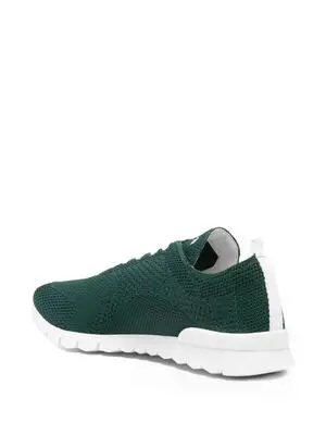 Kiton Logo-embroidered Sneakers - Green
