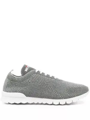 Kiton Logo-embroidered Sneakers - Grey