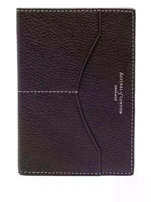 ASPINAL OF LONDON Hudson Passport Cover - Red