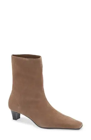 Mango Collin Kitten Heel Ankle Bootie