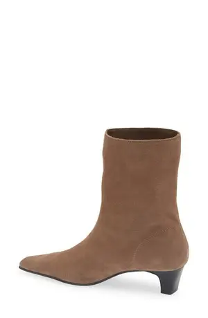 Mango Collin Kitten Heel Ankle Bootie